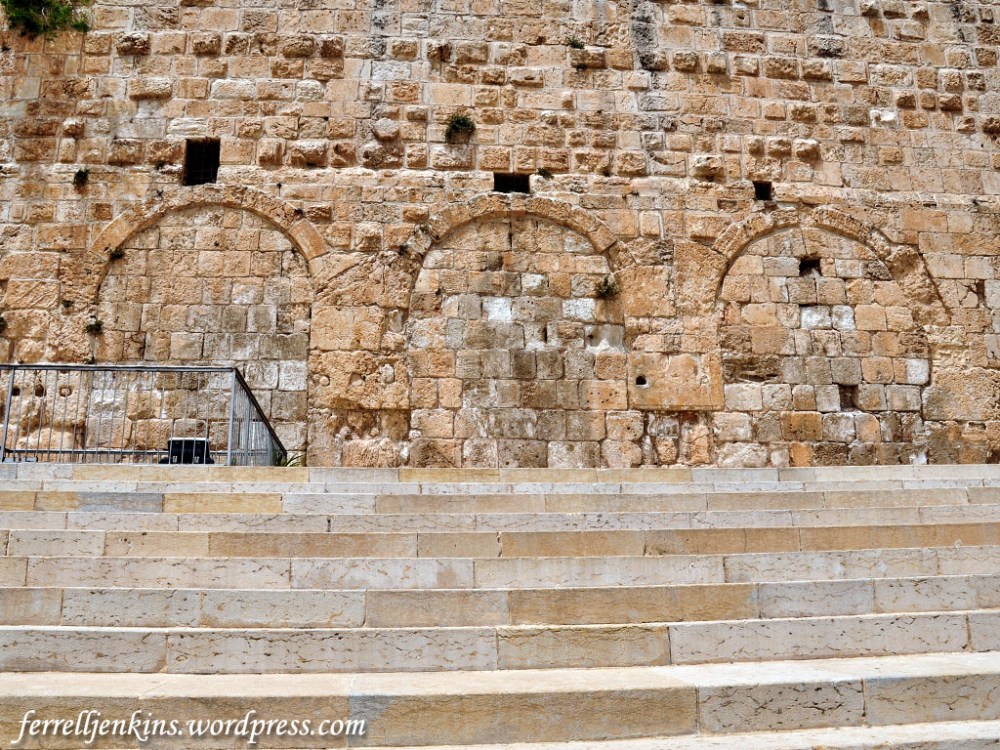 The Double and Triple Gates of the Temple Mount | Ferrell's Travel Blog