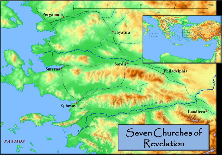 Locating the Seven Cities of Revelation 1-3 | Ferrell's Travel Blog