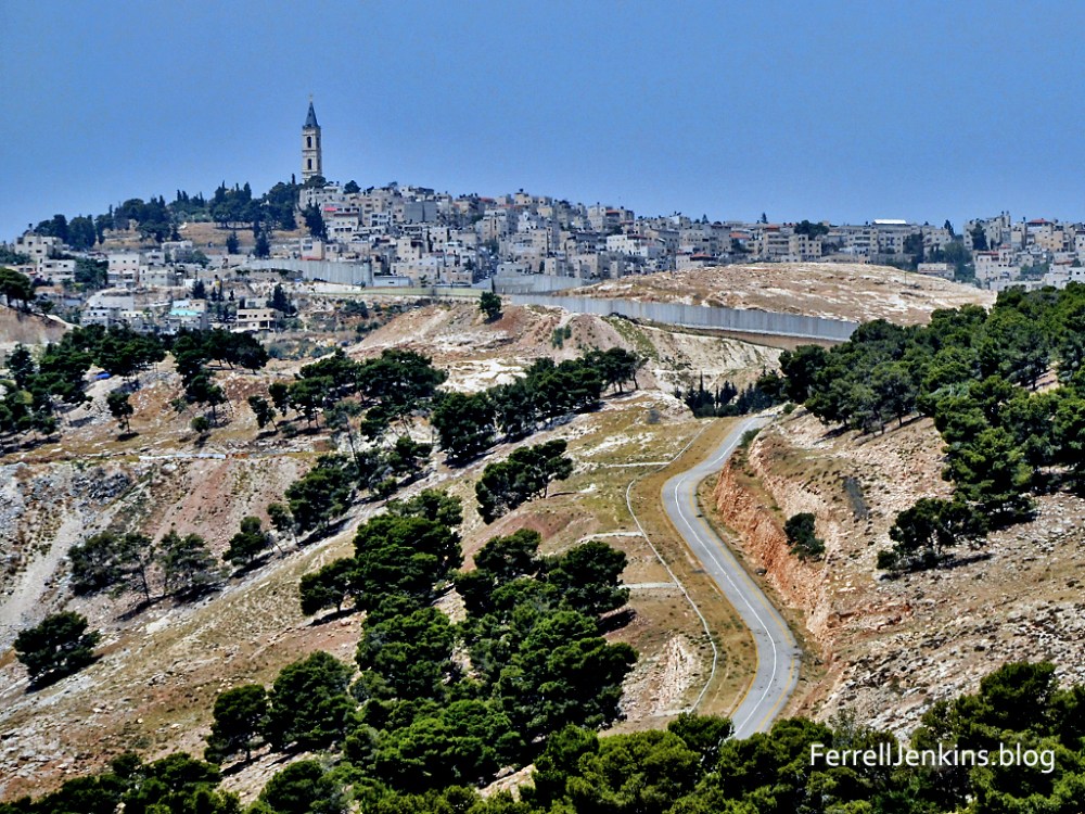 The Eastern View of the Mount of Olives | Ferrell's Travel Blog